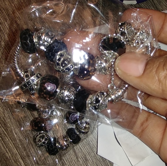 Jewelry | European Charm Beads Bracelet Bangle | Poshmark